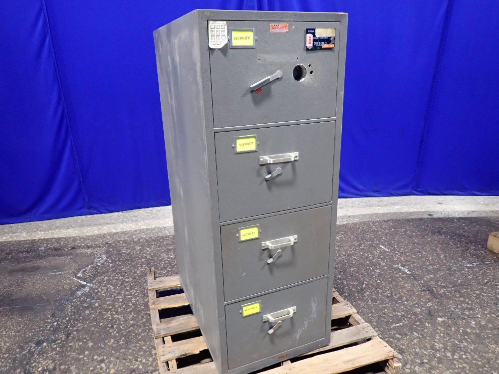 Used Diebold Fire Proof File Cabinet | HGR Industrial Surplus