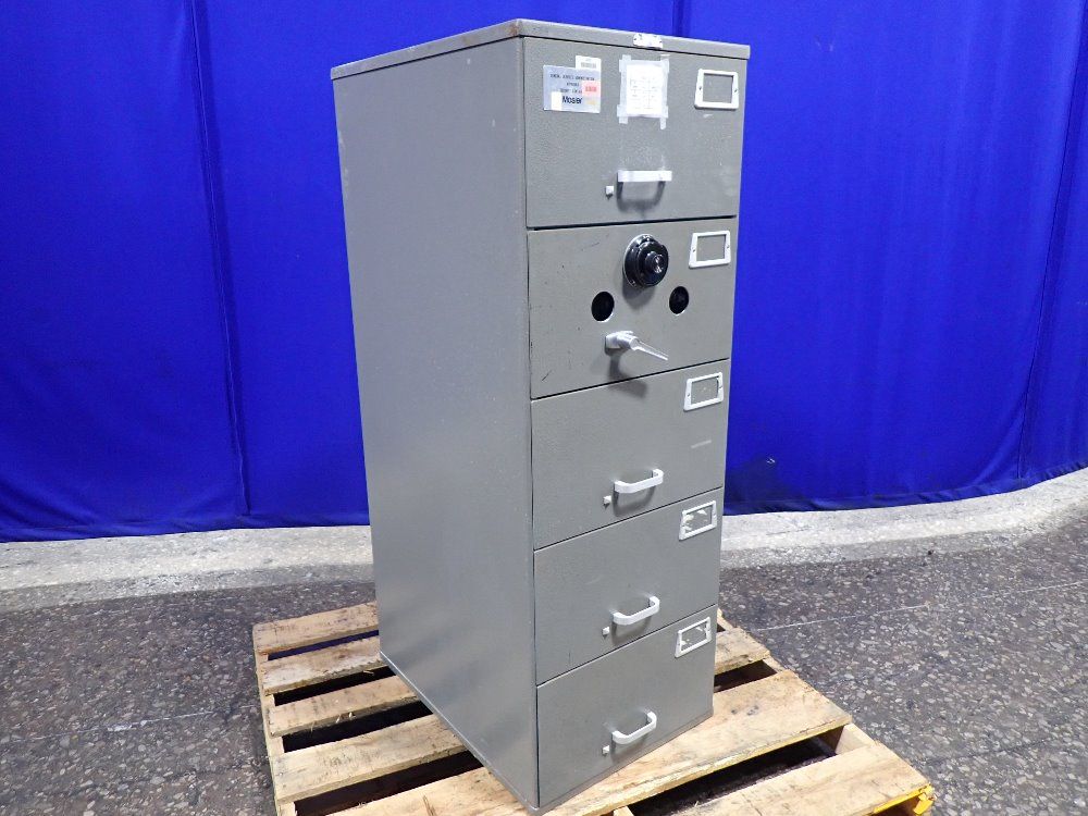 Used Mosler Safe Fire Proof File Cabinet | HGR Industrial Surplus