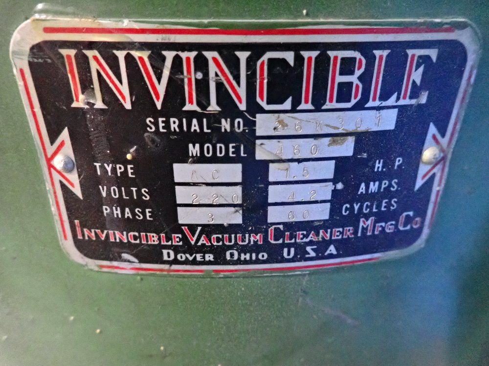 Used Invincible Vacuum | HGR Industrial Surplus
