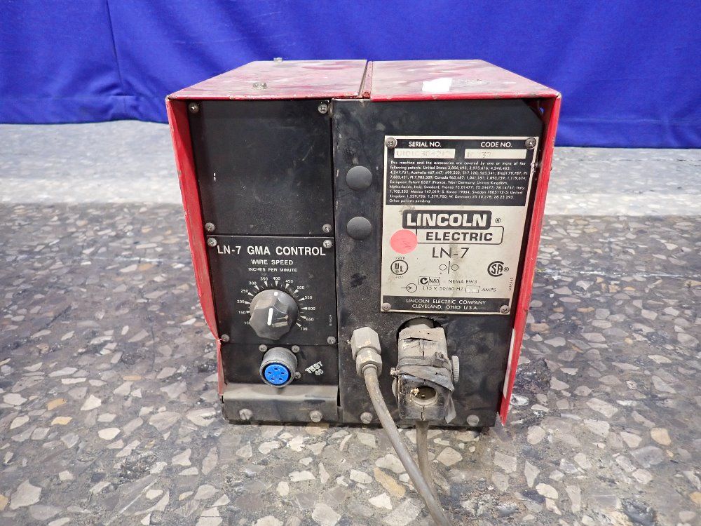 Used Lincoln Electric Wire Feeder | HGR Industrial Surplus