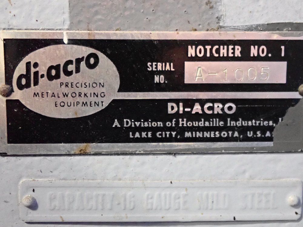 Used Di-acro Notcher | HGR*24