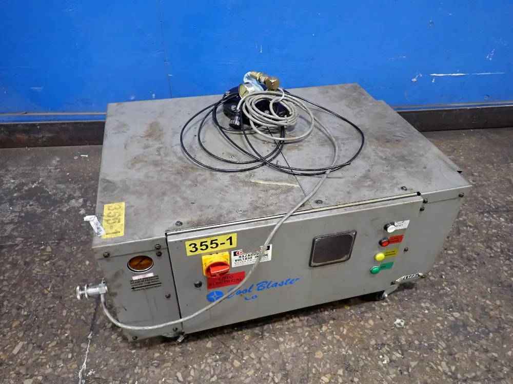 Used Cool Blaster Cool Blaster Cb510 High Pressure Coolant System...