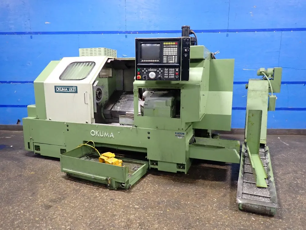 Used Okuma Okuma Lb 25 CNC Lathe | HGR Industrial Surplus