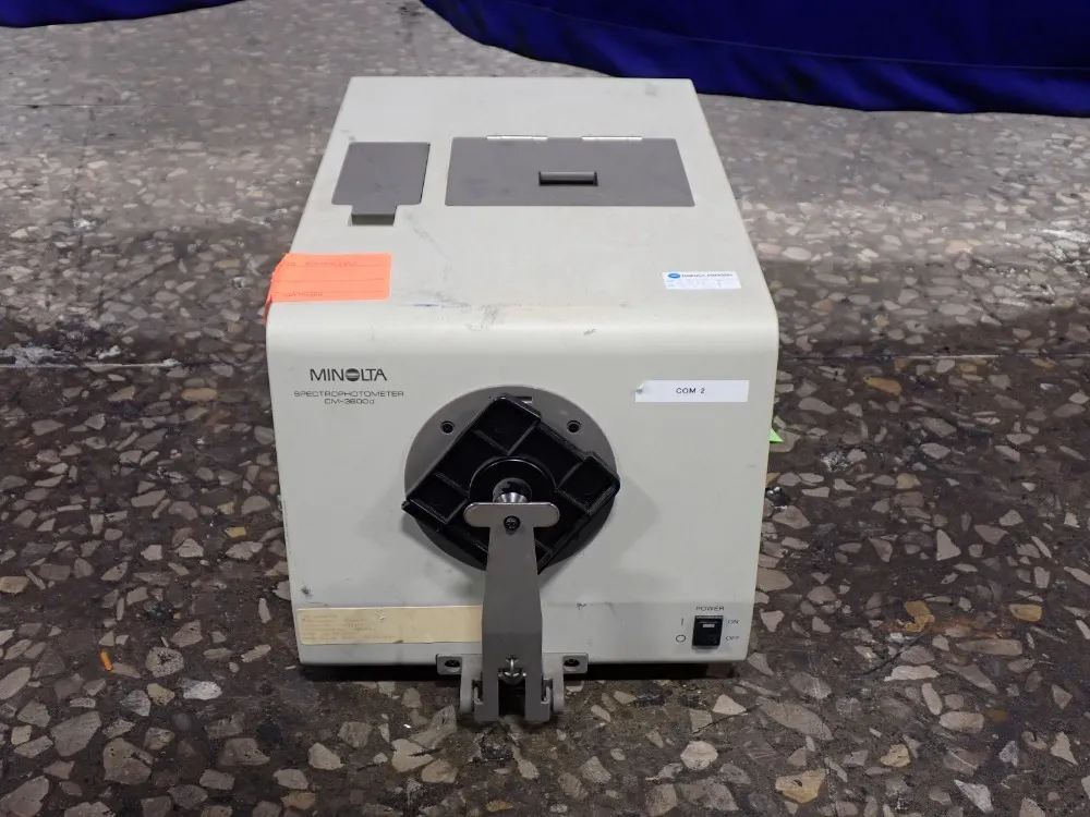 Used Minolta Spectrophotometer | HGR Industrial Surplus