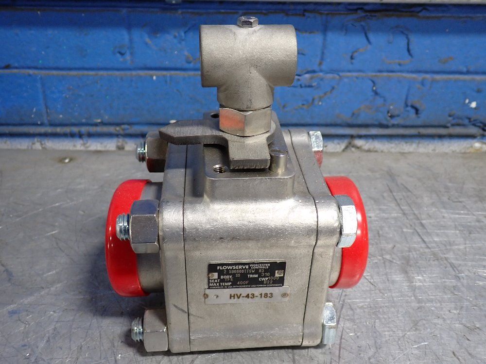 Used Flowserve Control Valves | HGR Industrial Surplus