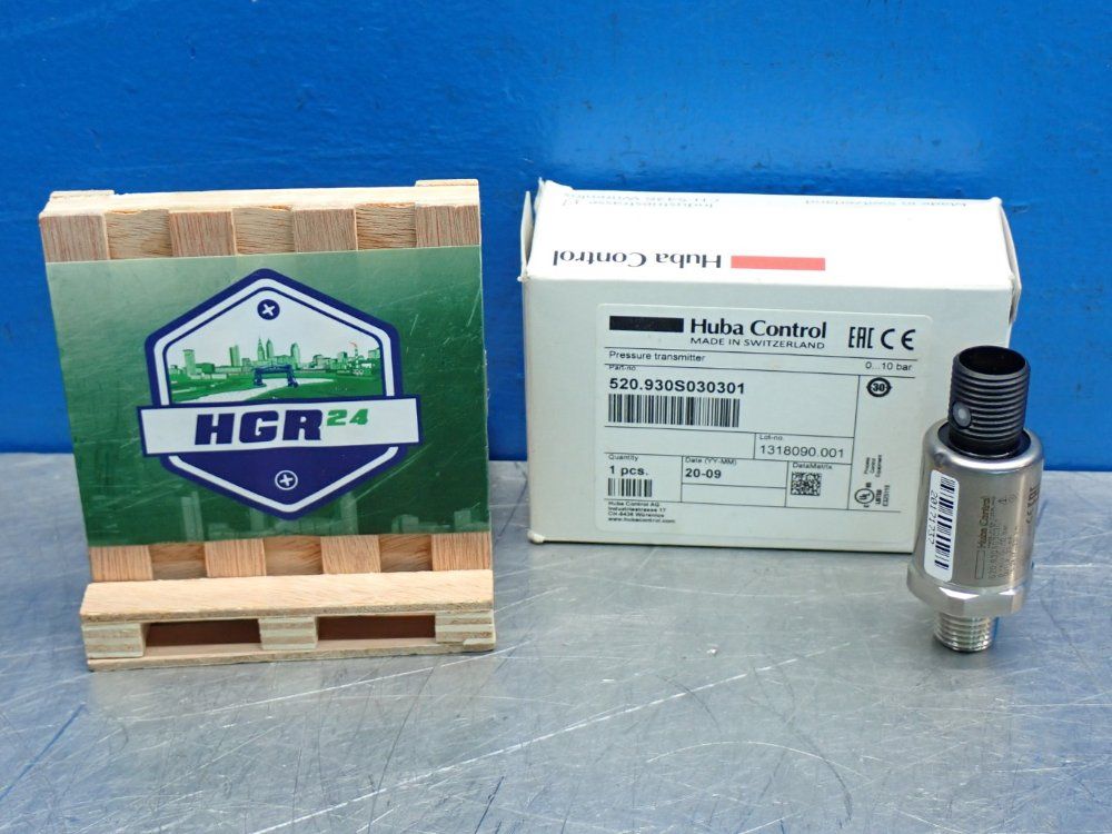 Used Huba Control Pressure Transmitter Unit 520-series | HGR*24