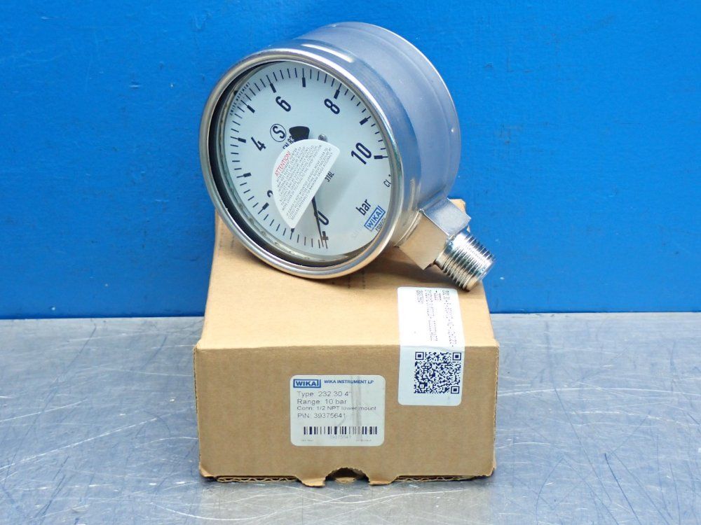Used Wika Bourdon Tube Pressure Gauge 232.30 | HGR*24