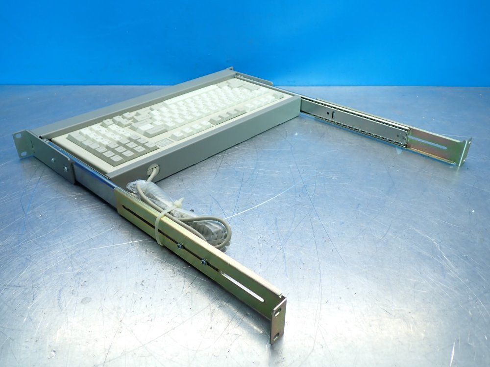 Used Industrial Computer Source Ics Keyboard Slide Tray PLC And Dcs...