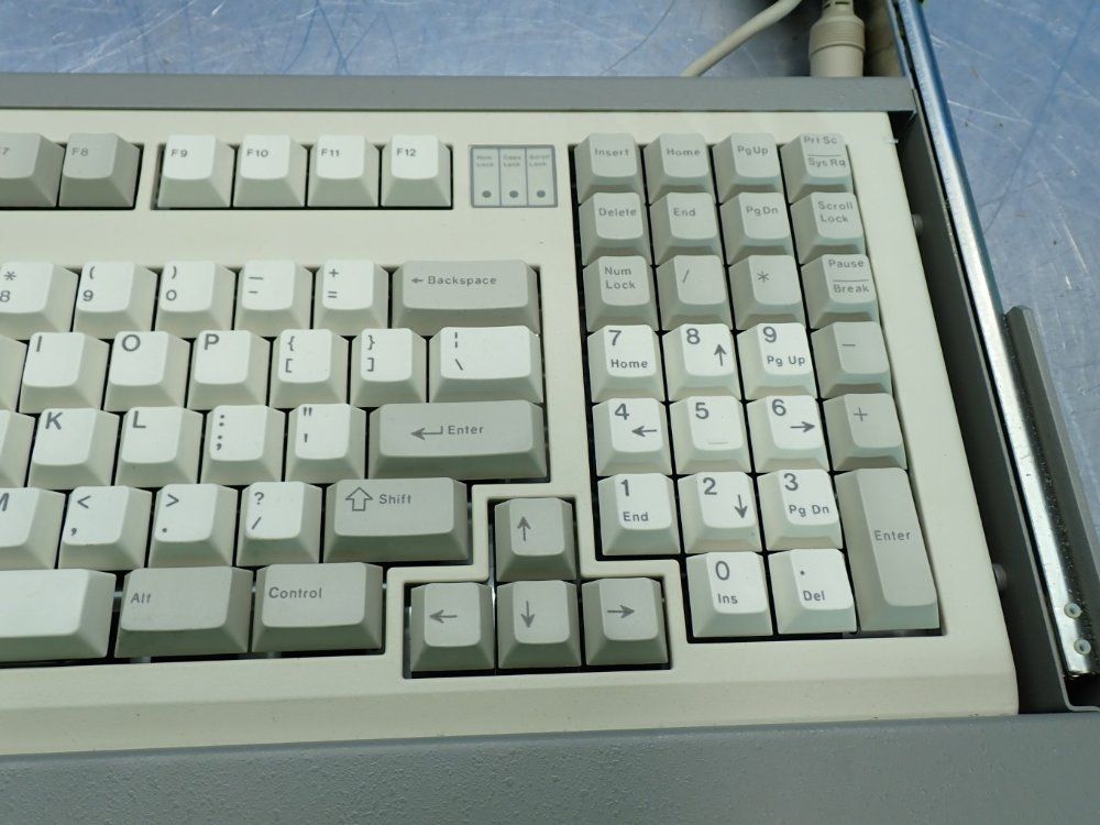 Used Industrial Computer Source Ics Keyboard Slide Tray PLC And Dcs...
