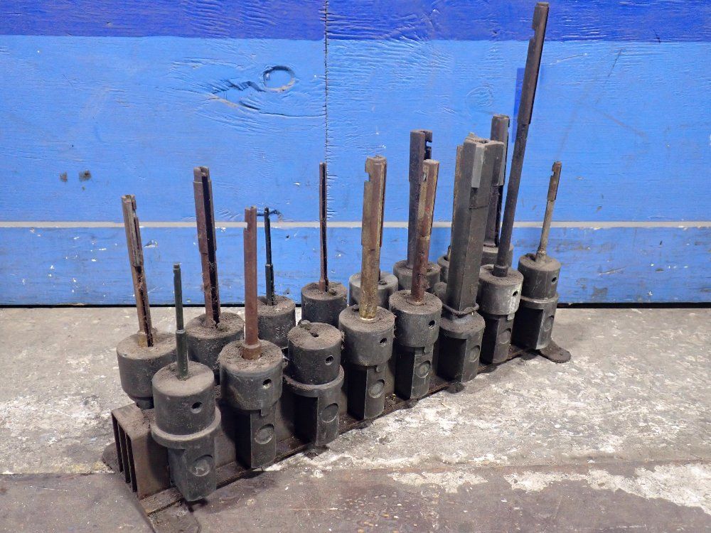 Used Sunnen Honing Mandrel Adapter Rack Set | HGR*24