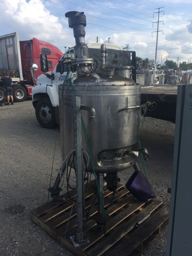 Used 300 Liter Precision Reactor, 316l S/s, 45/90# | HGR Industrial...