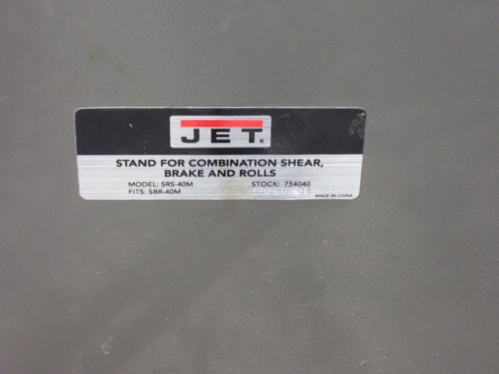Used Jet Shear/brake/rolls | HGR Industrial Surplus