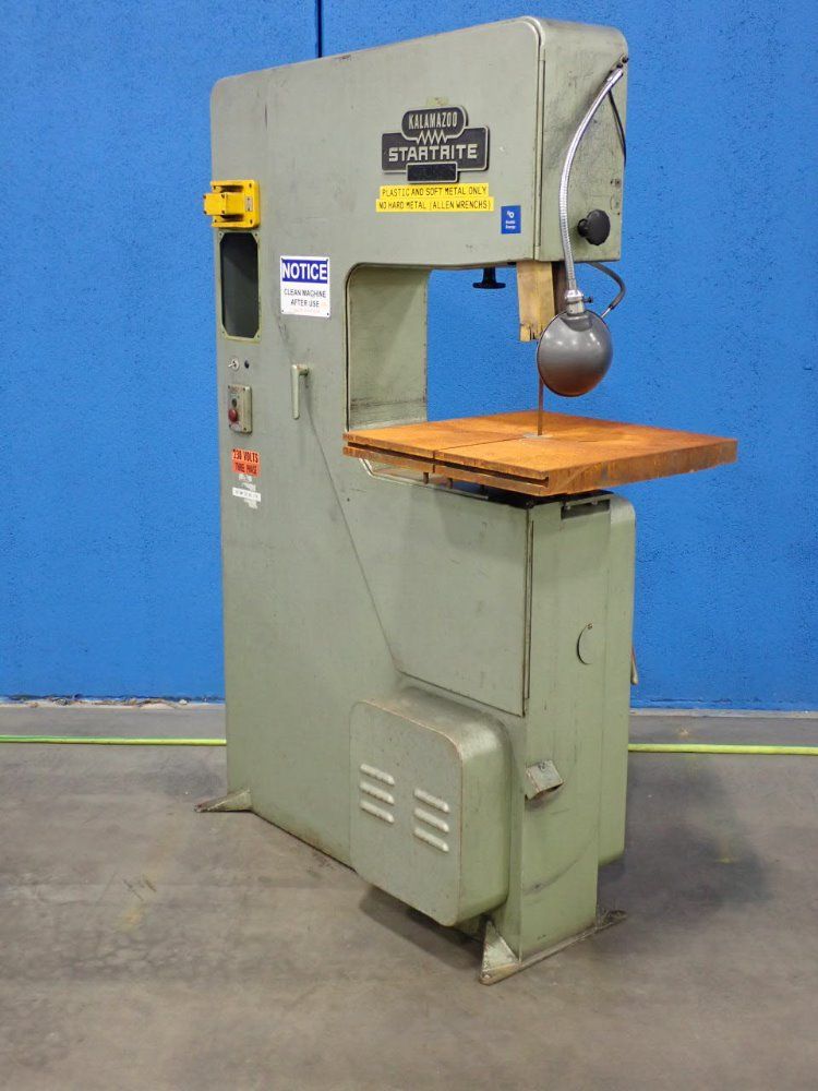 Used Kalamazoo Starrite Vertical Band Saw | HGR Industrial Surplus