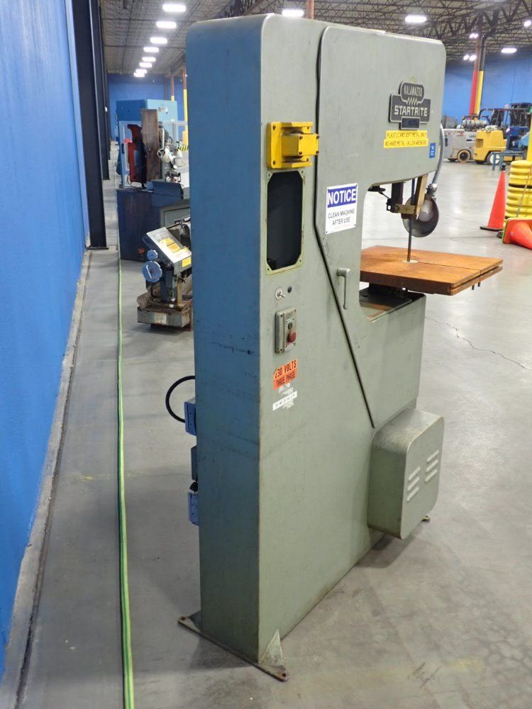 Used Kalamazoo Starrite Vertical Band Saw | HGR Industrial Surplus