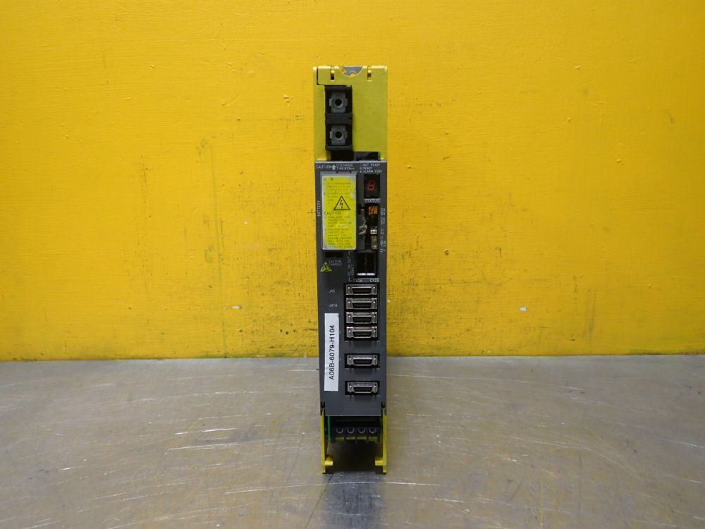 Used Fanuc Fanuc A06b-6079-h104 Servo Drive. | HGR*24