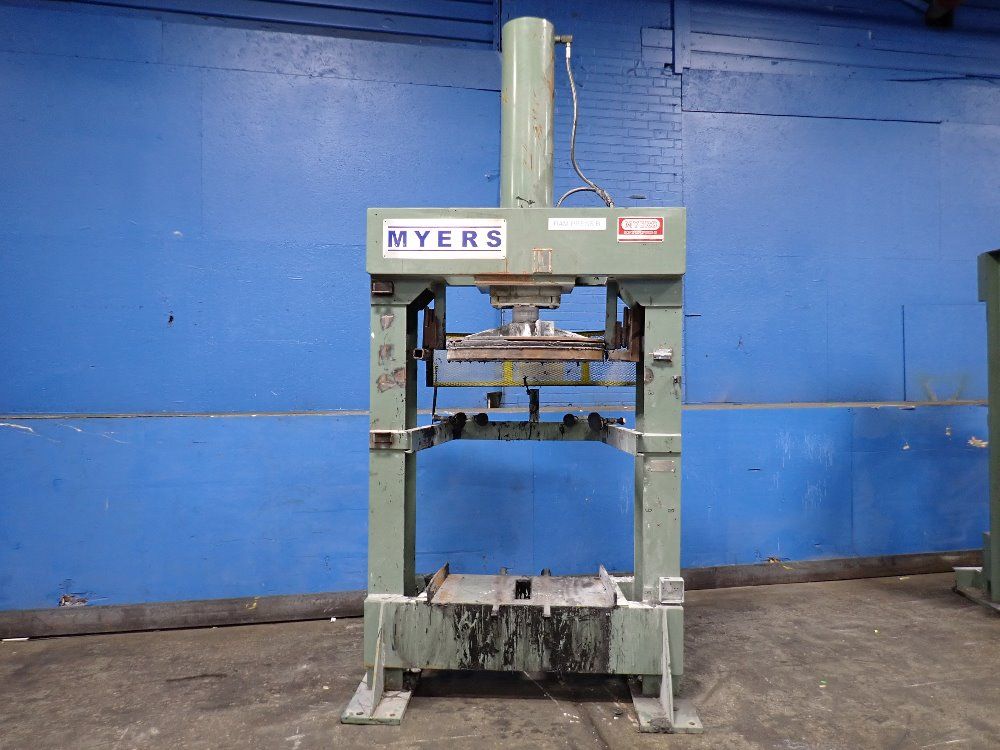 Used Myers Hydraulic Ram Discharge Press | HGR Industrial Surplus