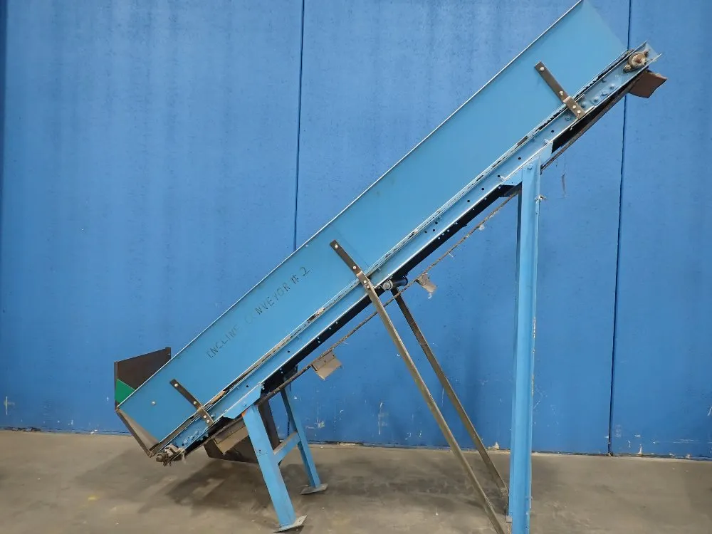 Used Incline Belt Conveyor | HGR Industrial Surplus