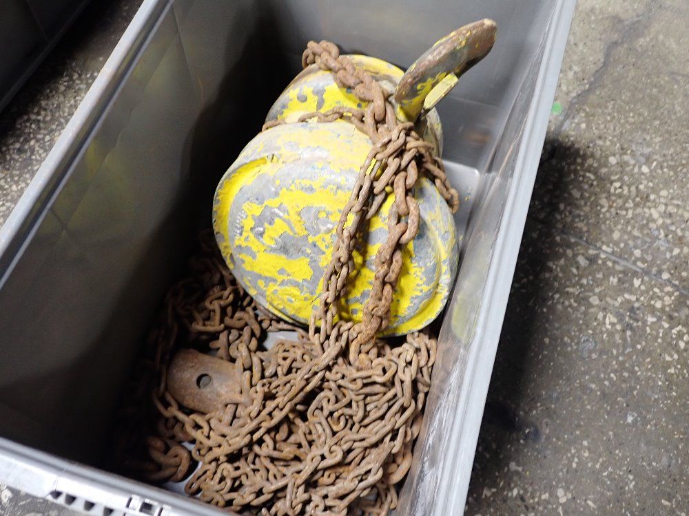 Used Cyclone Chain Hoist | HGR Industrial Surplus