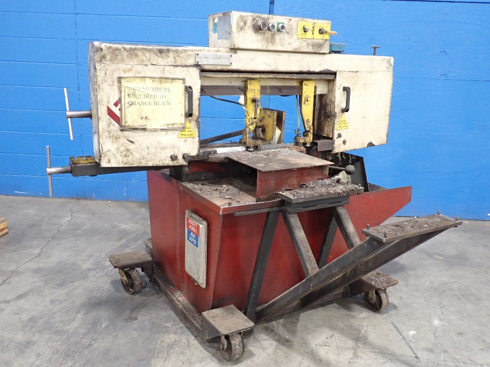 Used Baxter Horizontal Band Saw | HGR Industrial Surplus