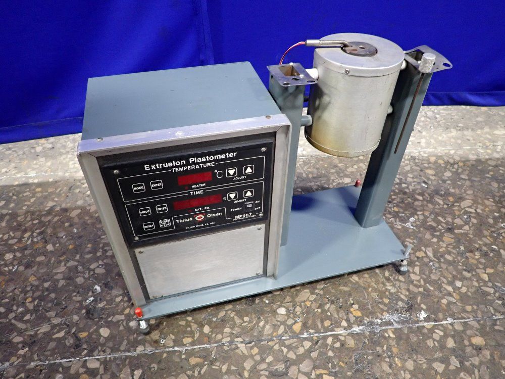 Used Extrusion Plastometer | HGR Industrial Surplus