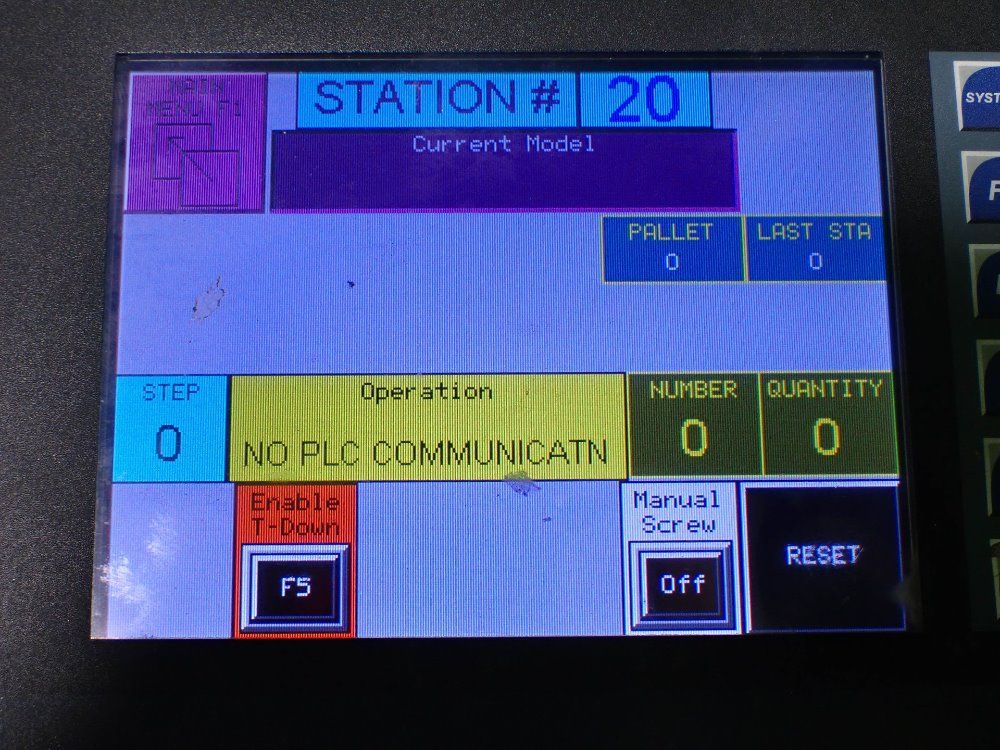 Used Horner Automation Horner Automation He-xl1e3bk Operator Panel....