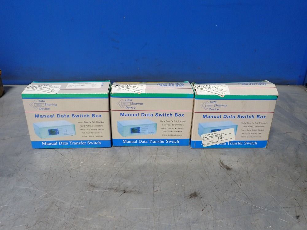 Atlantic Computer Tech Rotary Manual Switch Box - Cab Sb-034 | HGR*24