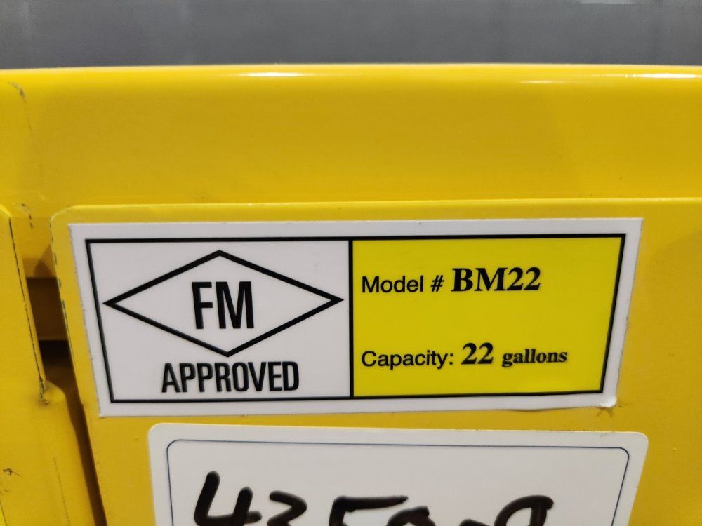 Used Global Industries Flammable Safety Cabinet, Model Bm22 | HGR...