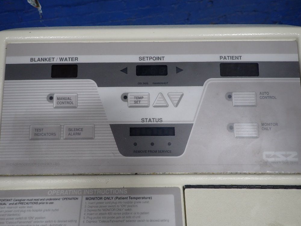 Used Cincinnati Sub-zero Hypo/hyperthermia Unit | HGR Industrial Surplus