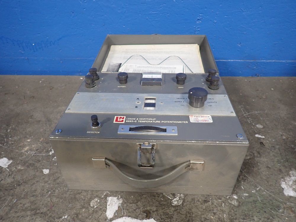Used Leeds & Northrup Temperature Potentiometer | HGR Industrial Surplus