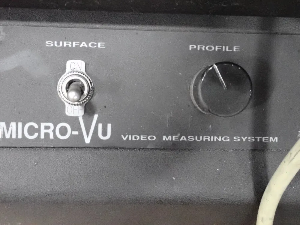 Used Micro-vu Video Measuring System | HGR Industrial Surplus