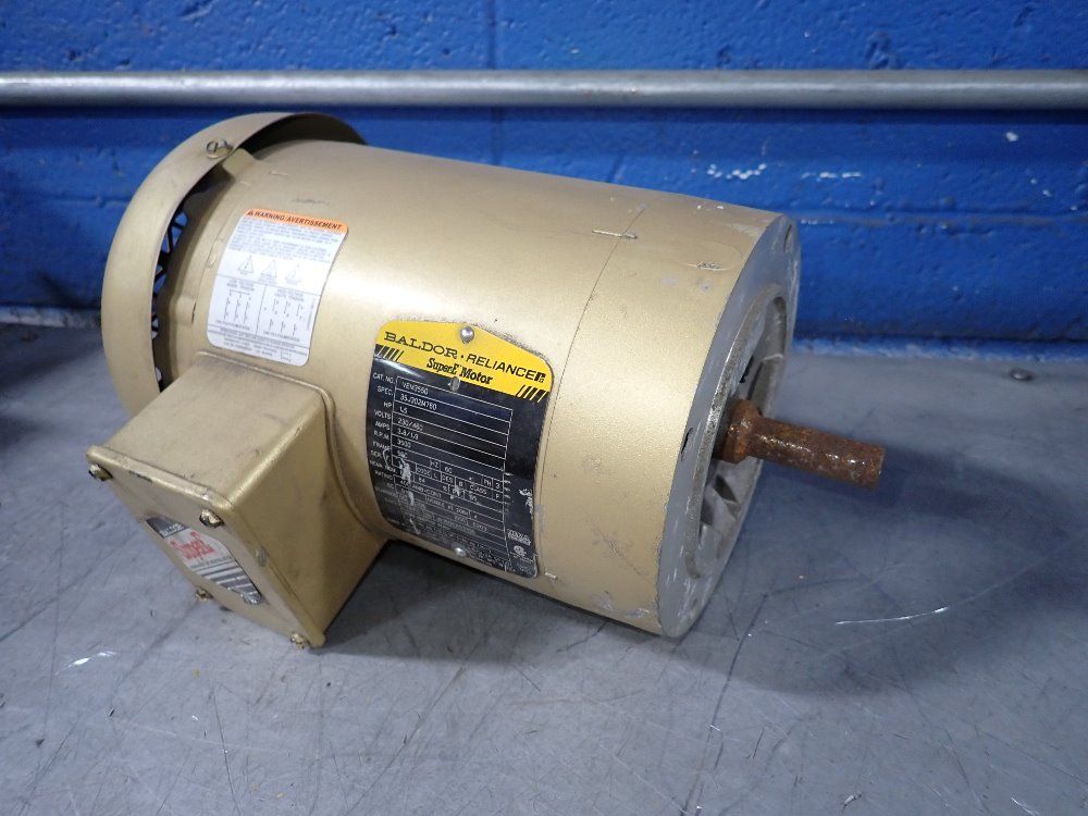 Used Baldor 1.5 Hp Motor | HGR Industrial Surplus
