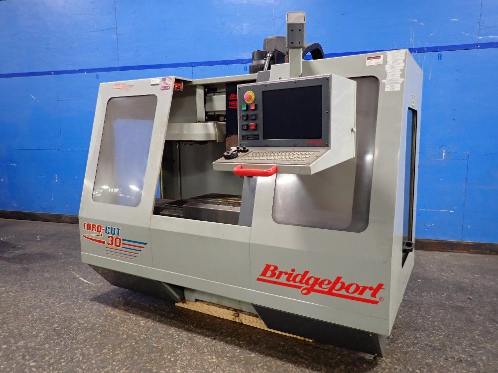 Used Bridgeport Bridgeport Torq-cut 30cnc VMC | HGR*24