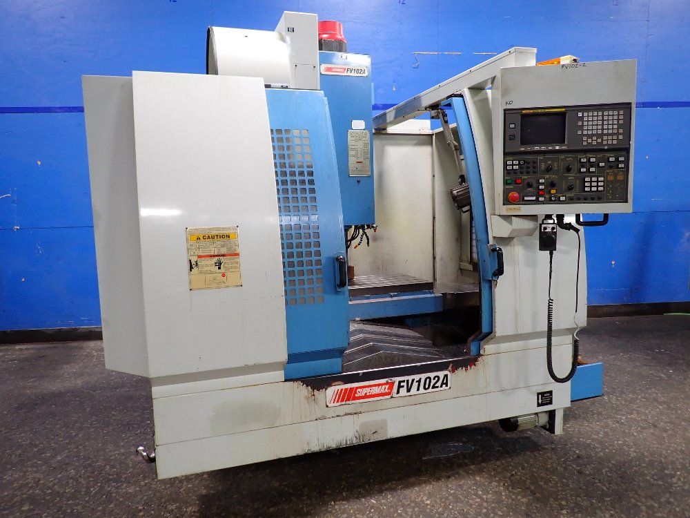 Used Supermax Supermax Fv102a CNC VMC | HGR*24