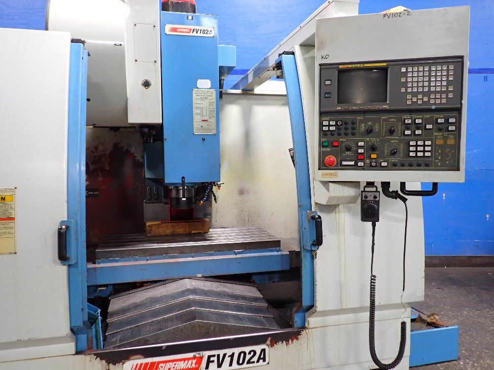 Used Supermax Supermax Fv102a CNC VMC | HGR*24