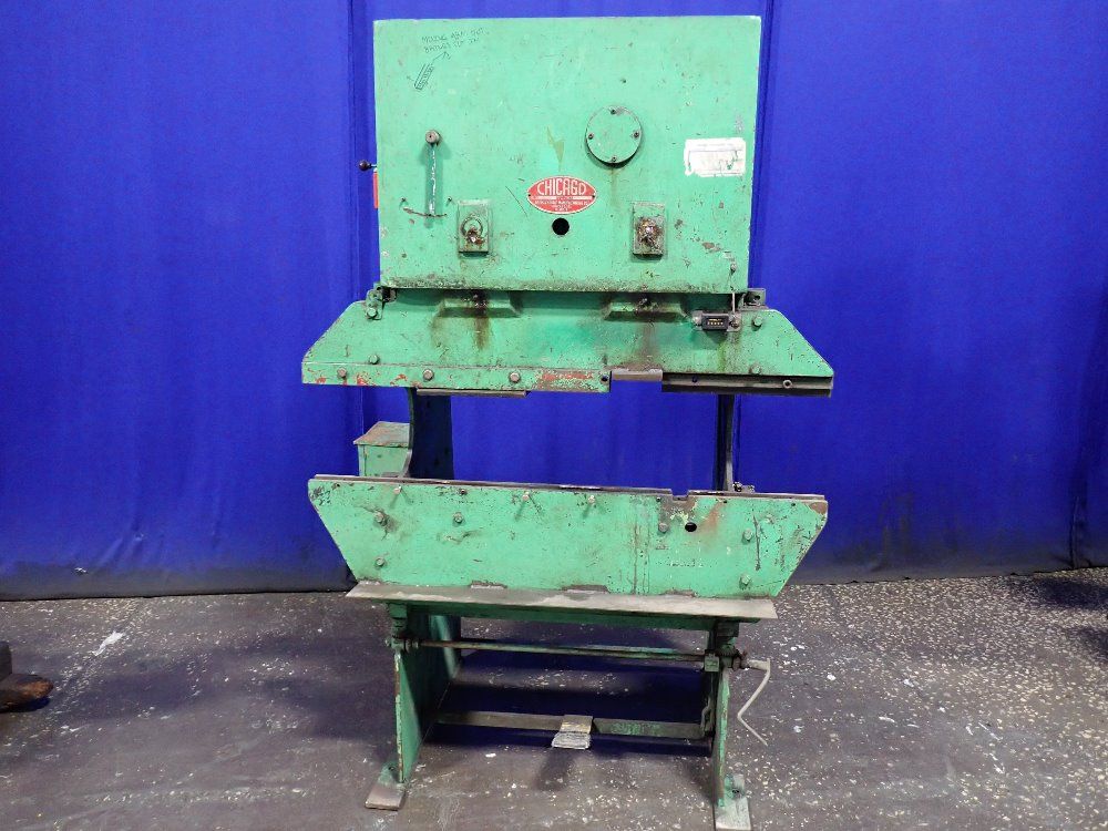 Used Chicago Press Brake | HGR Industrial Surplus
