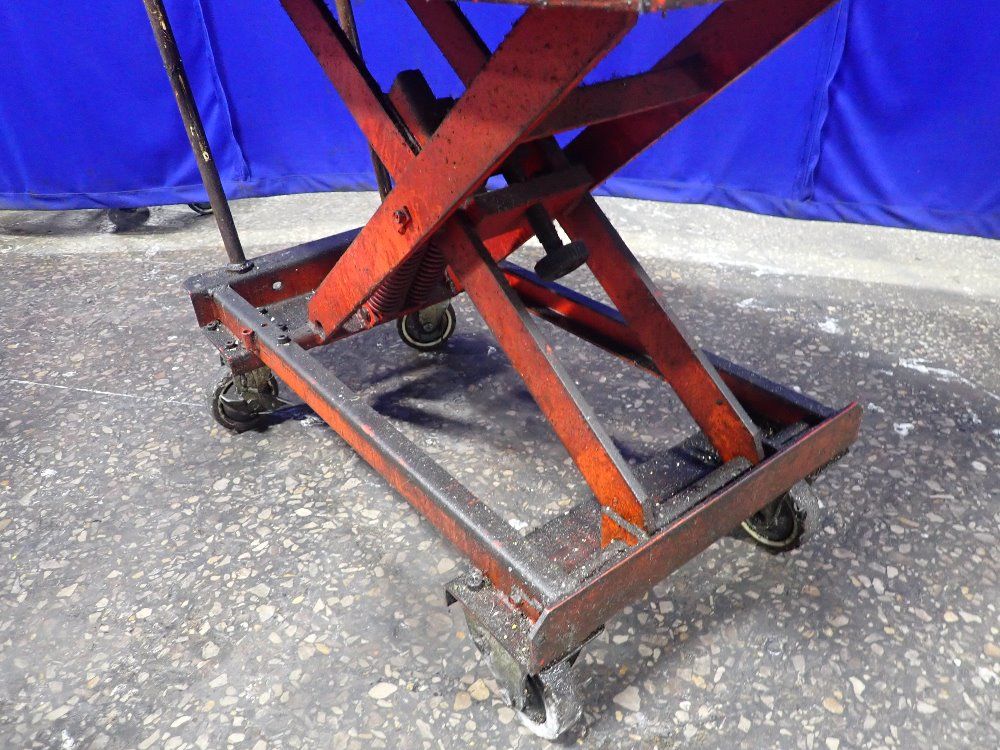 Used Bishamon Scissor Lift Cart | HGR Industrial Surplus