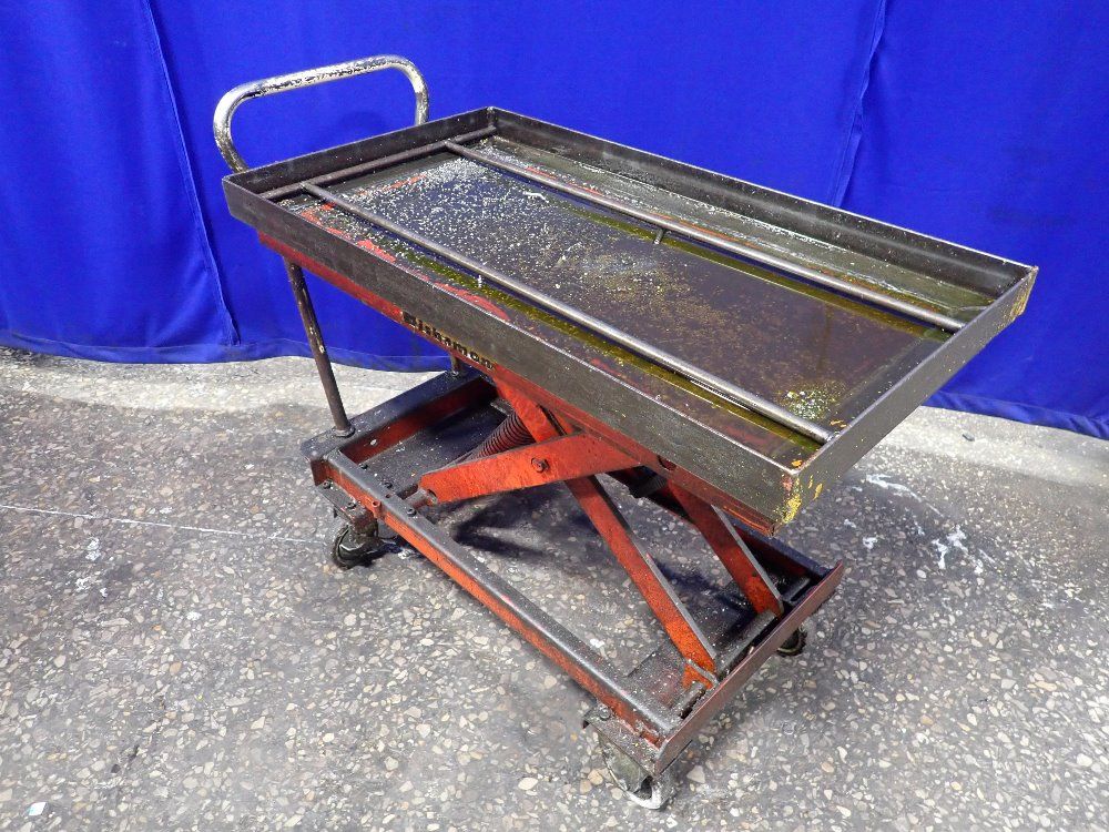 Used Bishamon Scissor Lift Cart | HGR Industrial Surplus