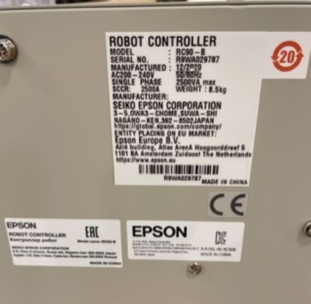 Used Epson 2021 Epson Ls6-b602s Robot W/ Controller | HGR Industrial...