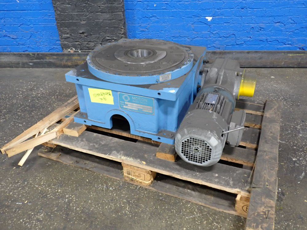 Motion Index Drives 18" Indexing Table - Rt 400-12-380-rh-100-6