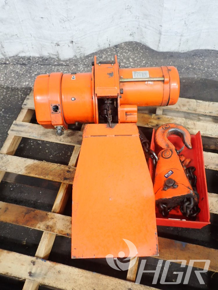 Used Nitchi Nitchi Mh-5d Electric Chain Hoist | HGR Industrial Surplus Used Nitchi Nitchi Mh-5d Electric Chain Hoist | HGR Industrial Surplus