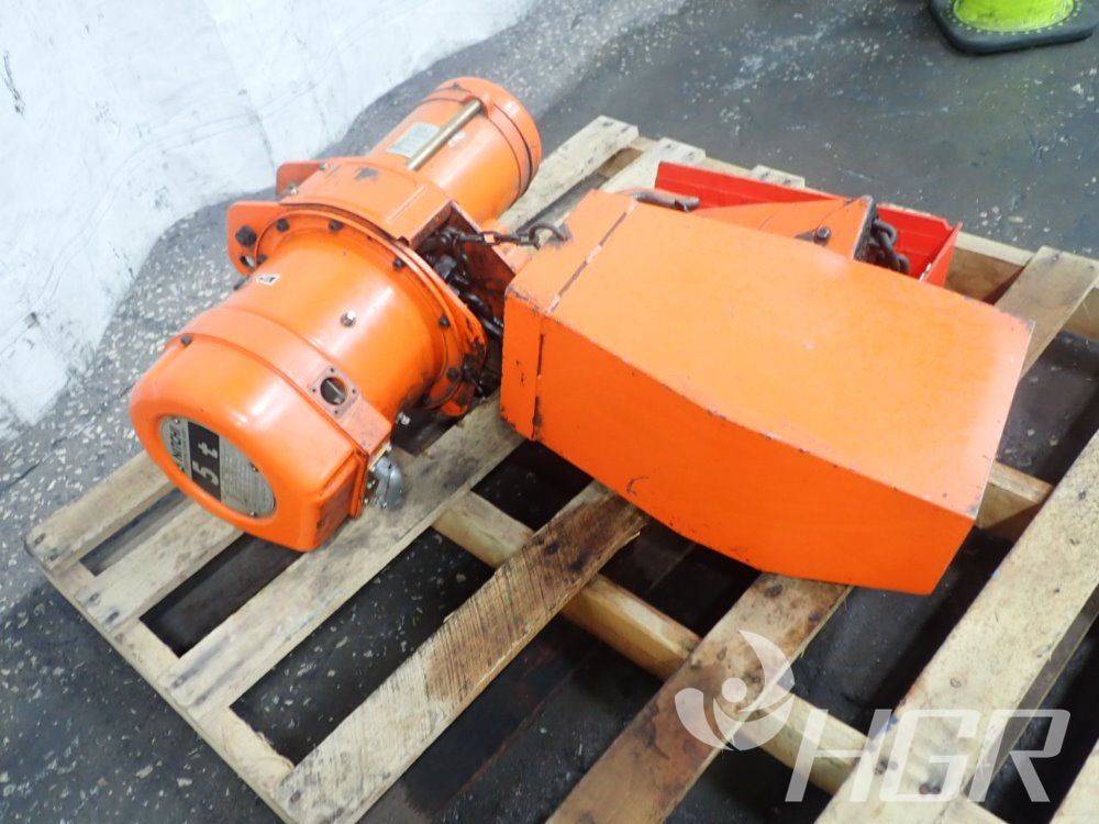 Used Nitchi Nitchi Mh-5d Electric Chain Hoist | HGR*24 Used Nitchi Nitchi Mh-5d Electric Chain Hoist | HGR*24
