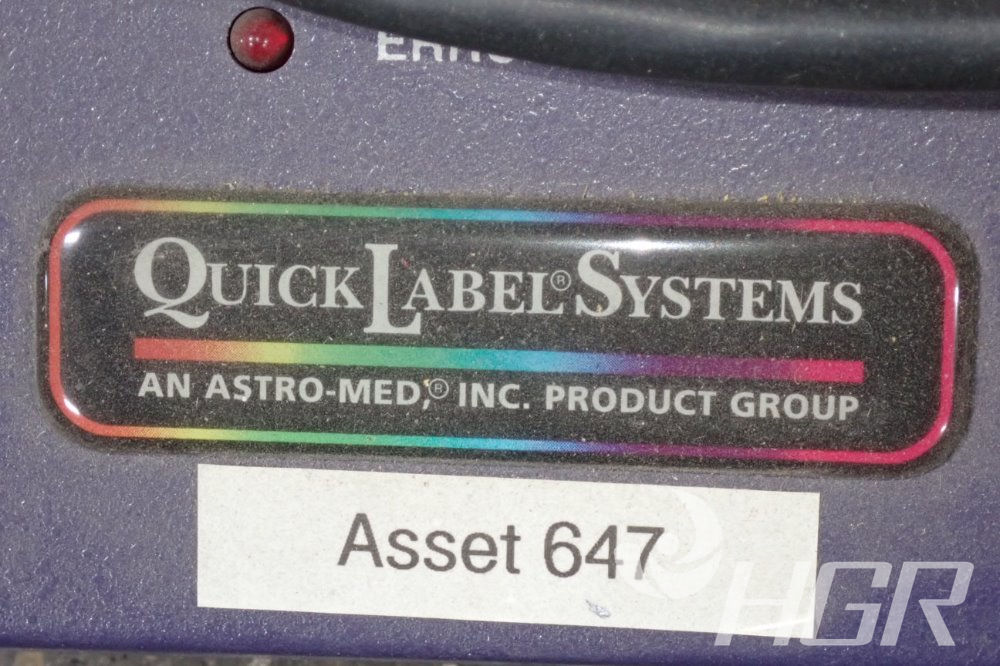 Used Quick Label Systems Quick Label Systems Qls 3000 Digital Color... Used Quick Label Systems Quick Label Systems Qls 3000 Digital Color...