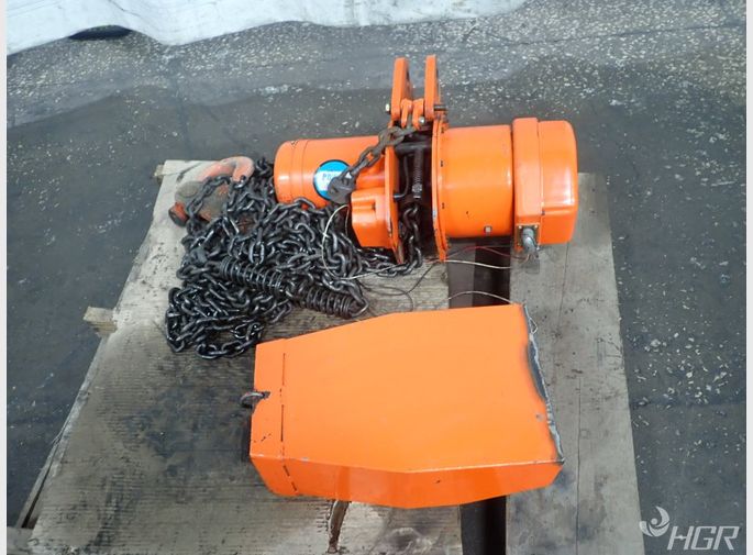 Used Nitchi Nitchi Mh-5d Electric Chain Hoist | HGR Industrial Surplus Used Nitchi Nitchi Mh-5d Electric Chain Hoist | HGR Industrial Surplus