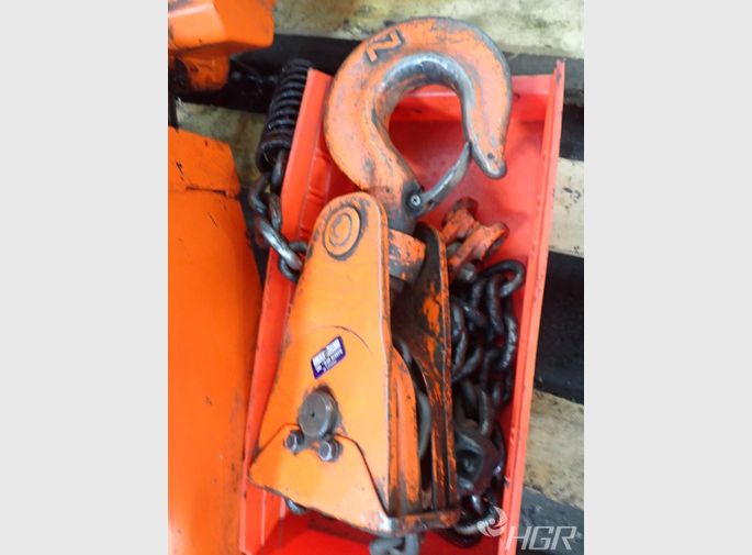 Used Nitchi Nitchi Mh-5d Electric Chain Hoist | HGR Industrial Surplus Used Nitchi Nitchi Mh-5d Electric Chain Hoist | HGR Industrial Surplus